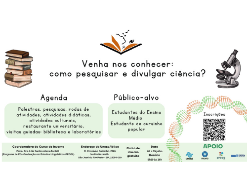 Unesp - Instituto de Biociências, Letras e Ciências Exatas - Câmpus de ...